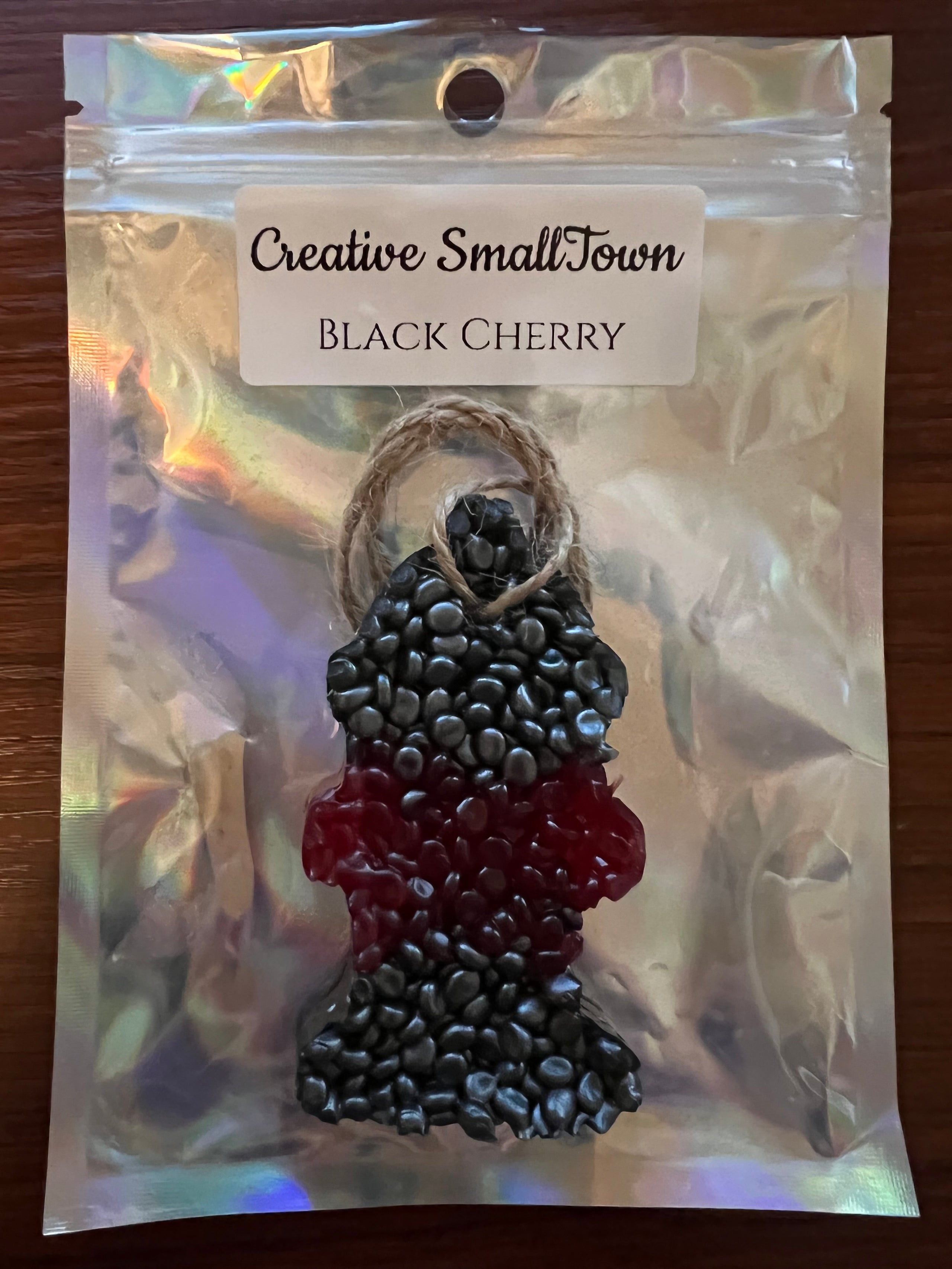 Black Cherry Car Freshie Fire | Creative SmallTown