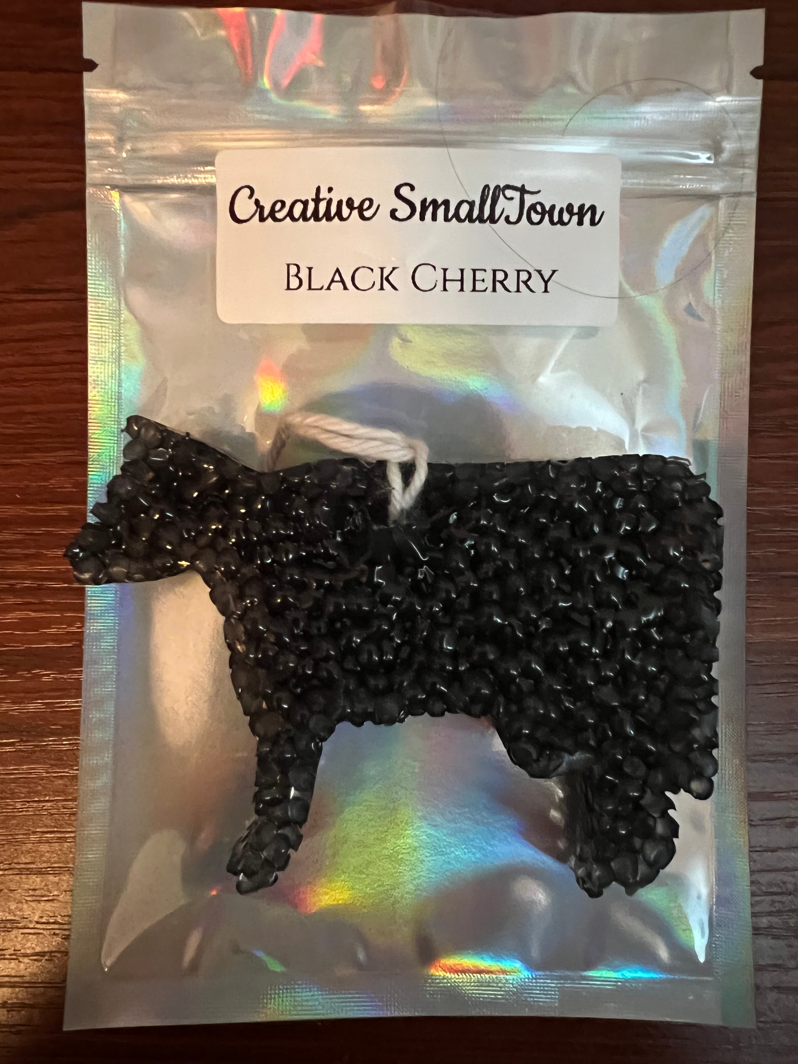 Black Cherry Car Freshie Cow | Creative SmallTown